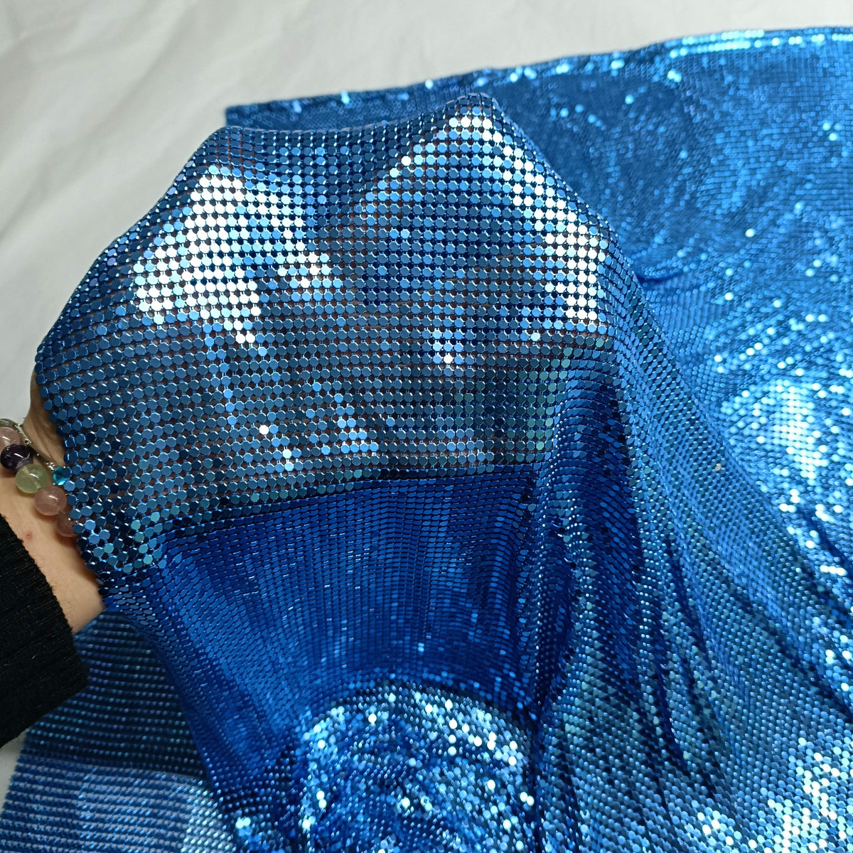 Aluminum Metal Mesh | Dark Blue – Atelier Rioux Fabric Store