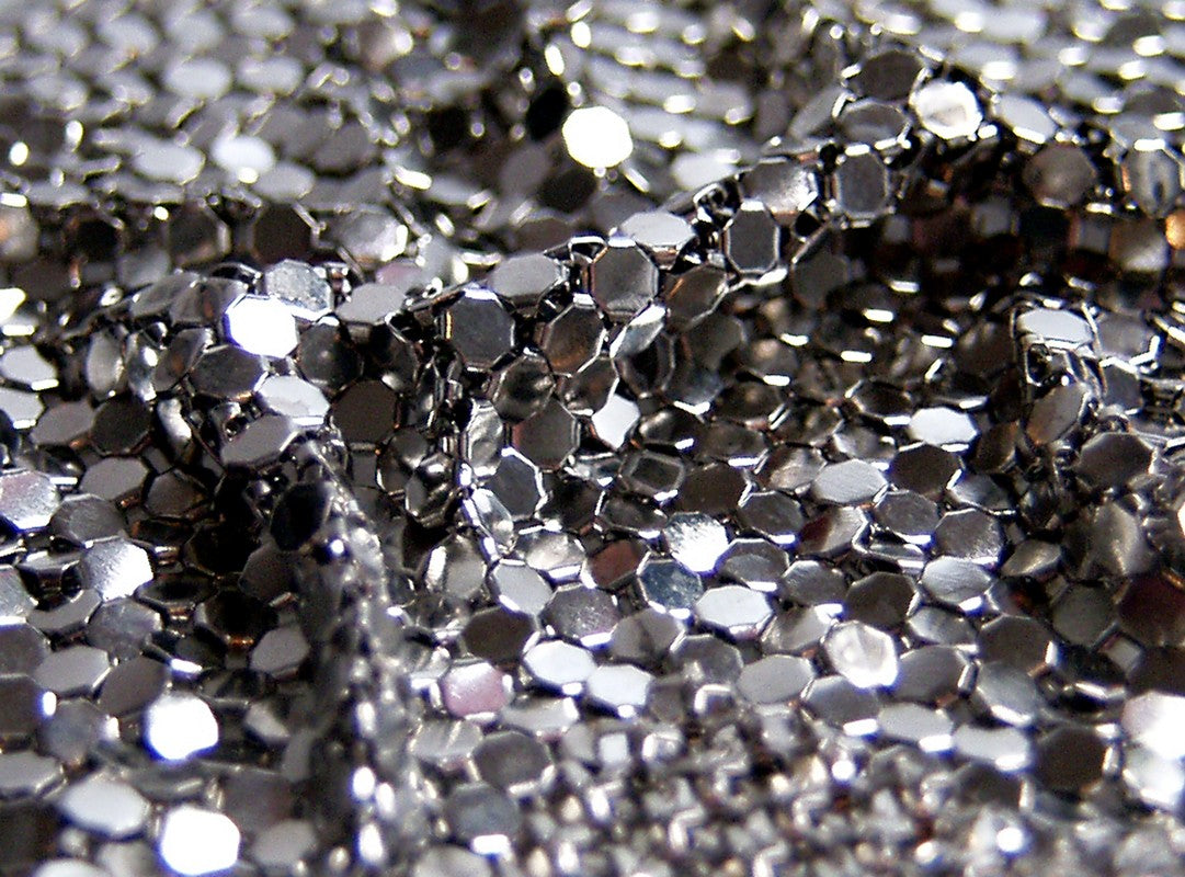 Luxe Hand-Beaded Crystal Tulle Fabric – Atelier Rioux Fabric Store