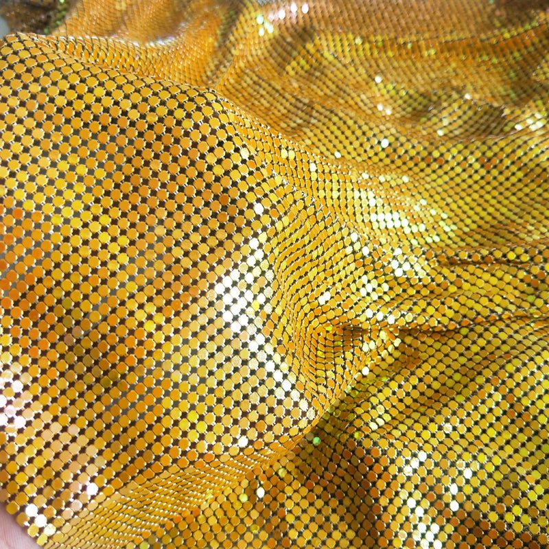 Aluminum Metal Mesh | Colorful Yellow – Atelier Rioux Fabric Store